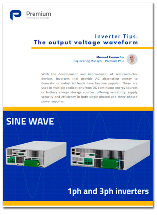 Does the waveform of a DC/AC inverter affect its performance?