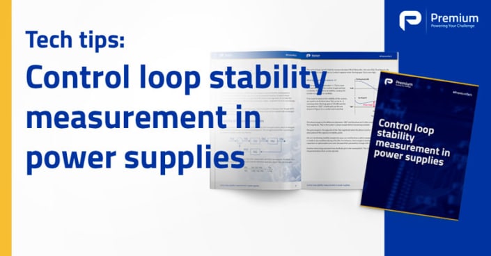 Control loop stability measurement in PSU | Premium PSU